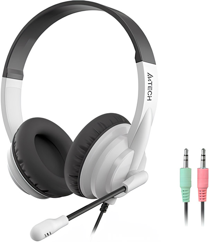 ᐉ Гарнітура A4TECH HS-10 White (HS-10) — купити в Києві і Україні ...