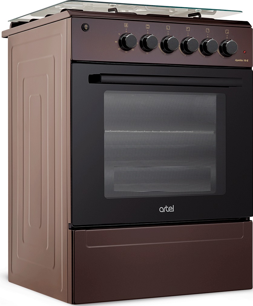 ᐉ Плита комбинированная ARTEL Apetito 10 E Brown — купить в Киеве и ...