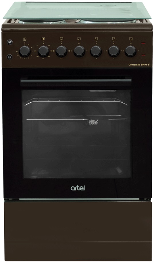ᐉ Плита електрична ARTEL Comarella 50 01 E Brown — купити в Києві і ...