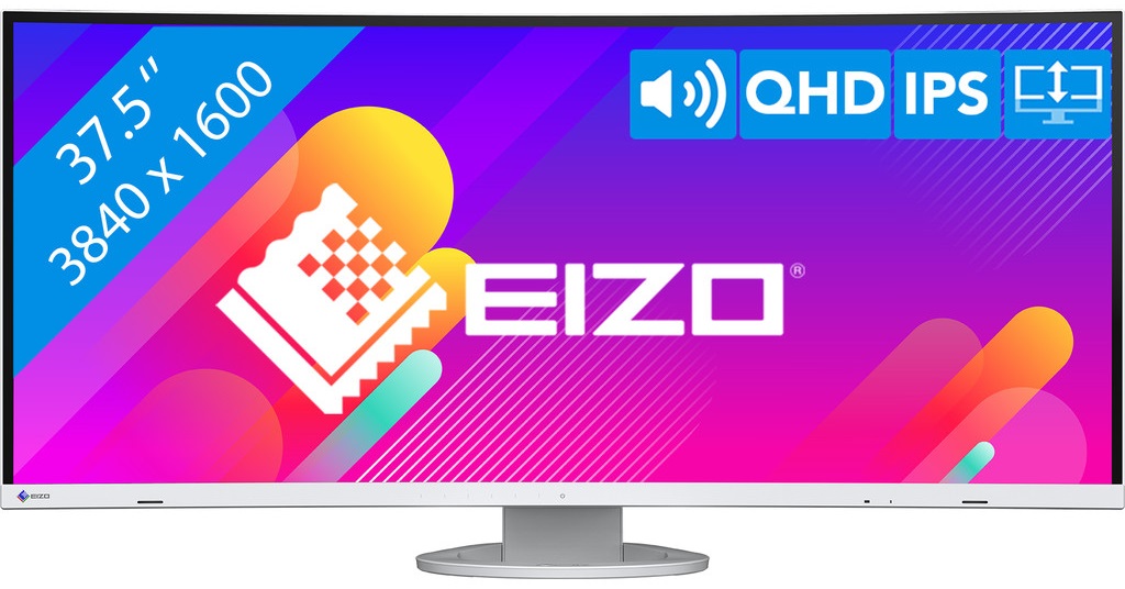 ᐉ Монітор 37.5" EIZO FlexScan EV3895-WT — купити в Києві і Україні | Ціна та відгуки в ELDORADO