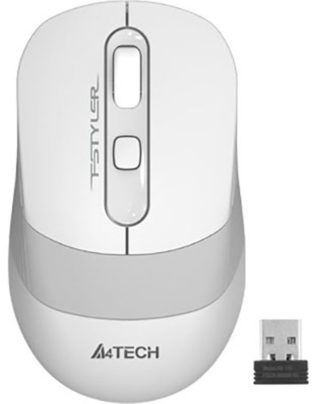 ᐉ Миша A4TECH Fstyler FG10 Wireless White — купити в Києві і Україні | Ціна та відгуки в ELDORADO