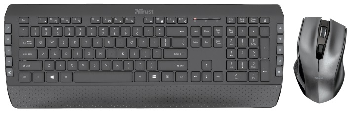 ᐉ Комплект TRUST Tecla-2 Black USB (23239) — купить в Киеве и Украине ...