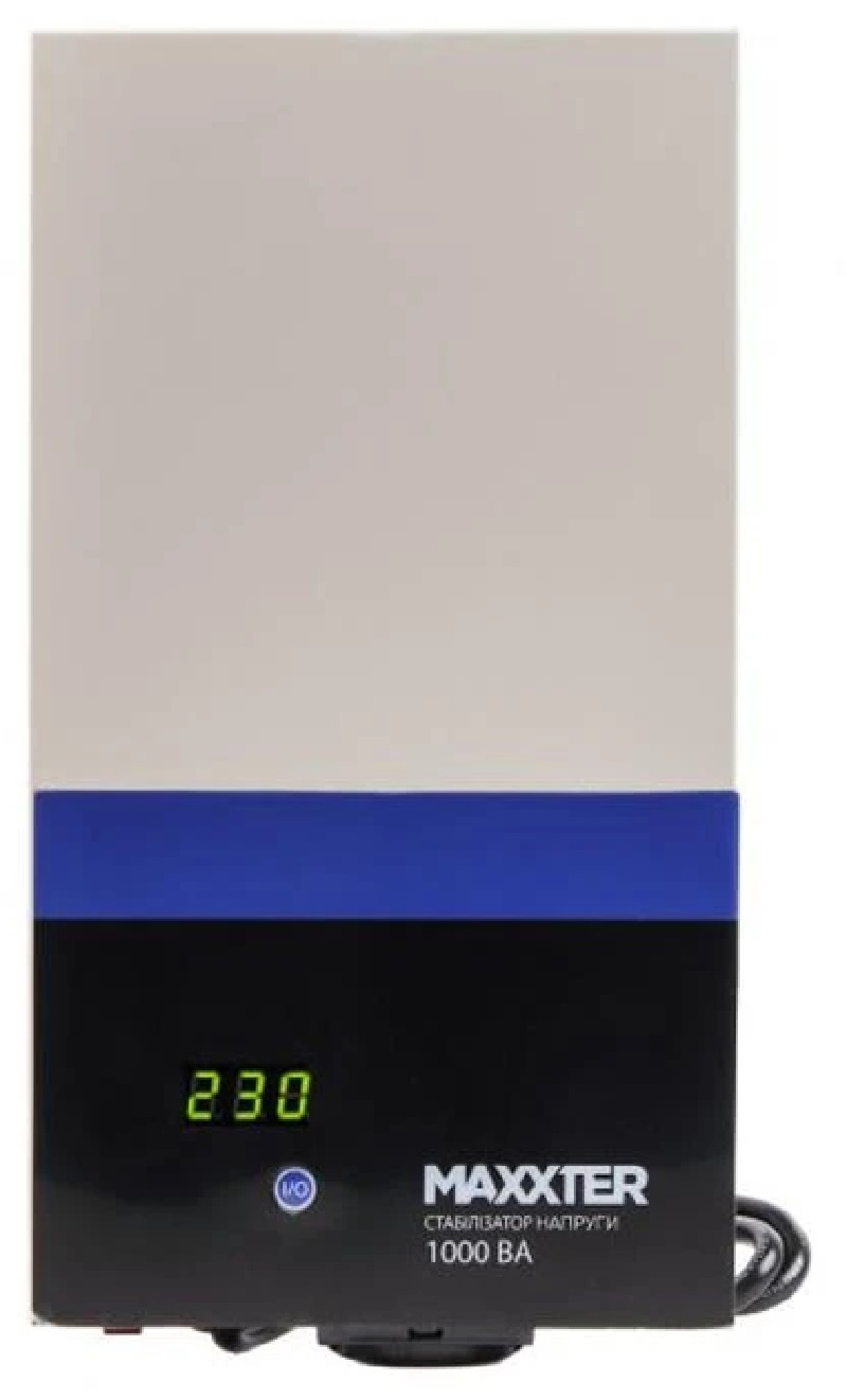 ᐉ Стабілізатор MAXXTER 1000VA (MX-AVR-DW1000-01) — купити в Києві і Україні | Ціна та відгуки в ...