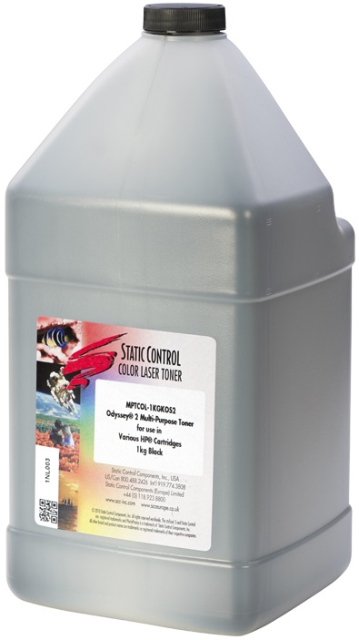 ᐉ Тонер універсальний Static Control ODYSSEY 2 до HP 1кг black — купити ...
