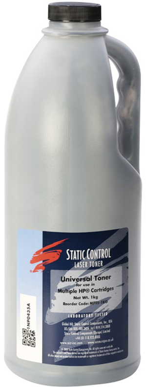 ᐉ Тонер універсальний STATIC CONTROL для 5 HP/Canon 1 кг (MPT5-1KG ...