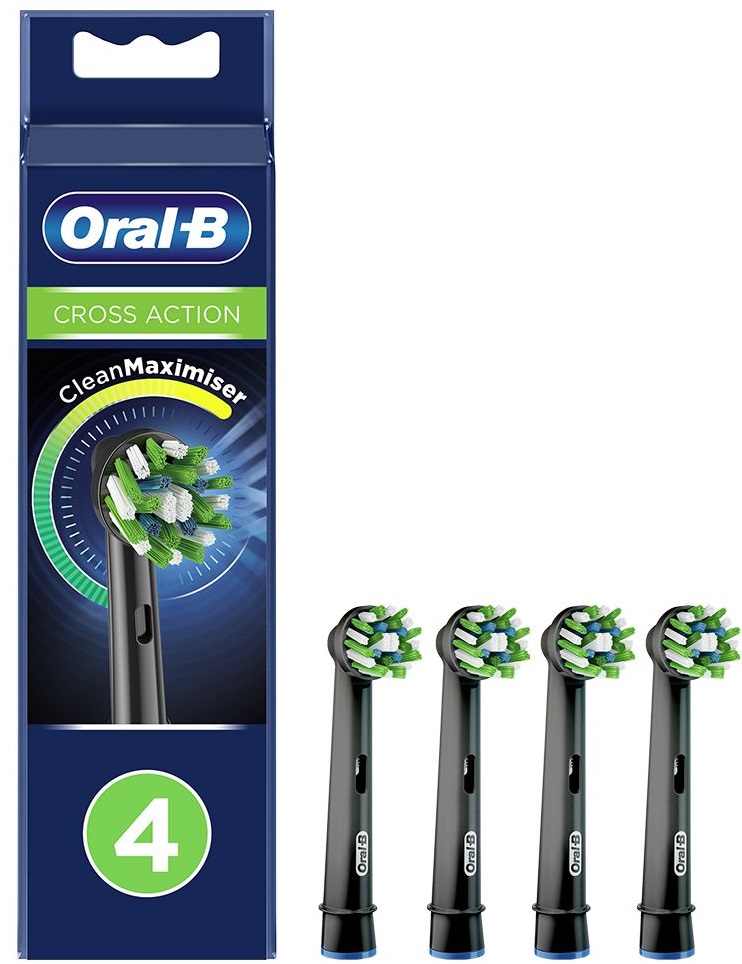 ᐉ Насадка для зубної електрощітки BRAUN Oral-B Cross Action EB50BRB 4 ...