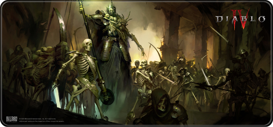 ᐉ Ігровий килимок BLIZZARD Diablo IV Skeleton King XL ...