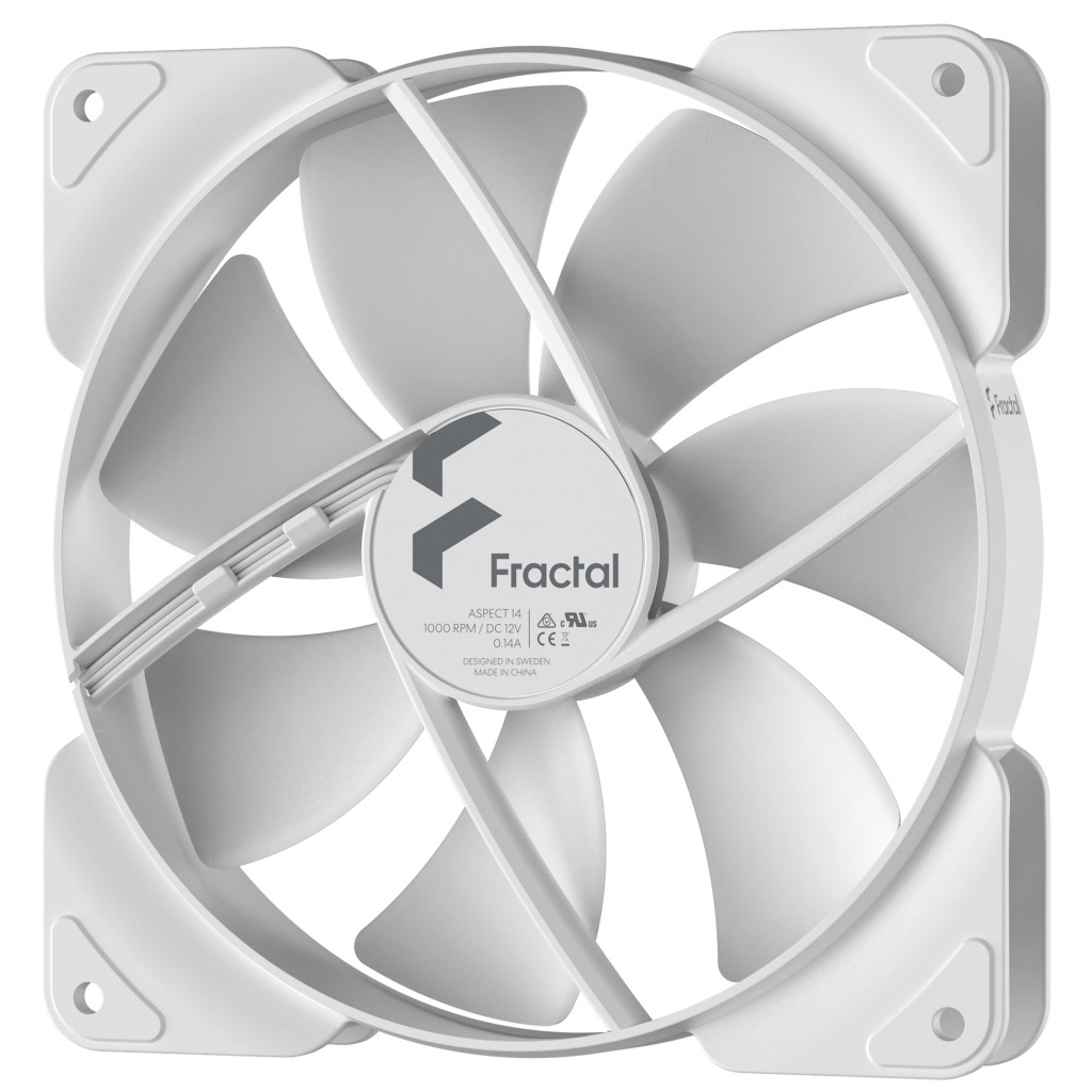 ᐉ Вентилятор Fractal Design Aspect 12 Rgb Pwm Frame White Fd F As1