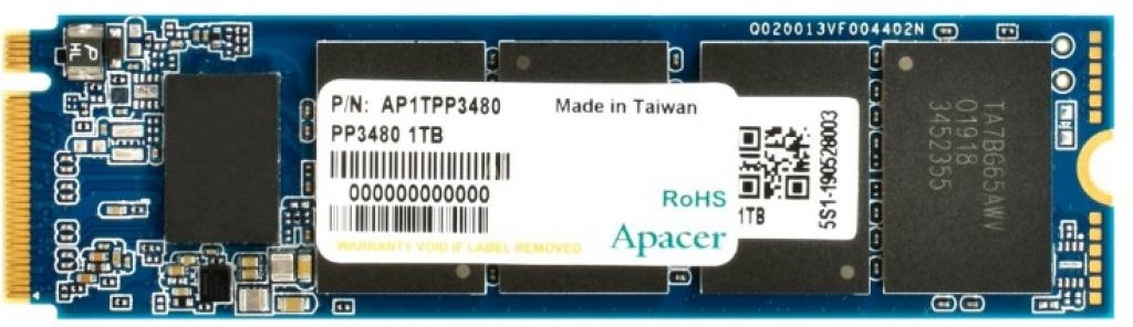 ᐉ Накопичувач SSD 1TB APACER M.2 PCIe NVMe (AP1TPP3480-R) — купити в Києві і Україні | Ціна та ...