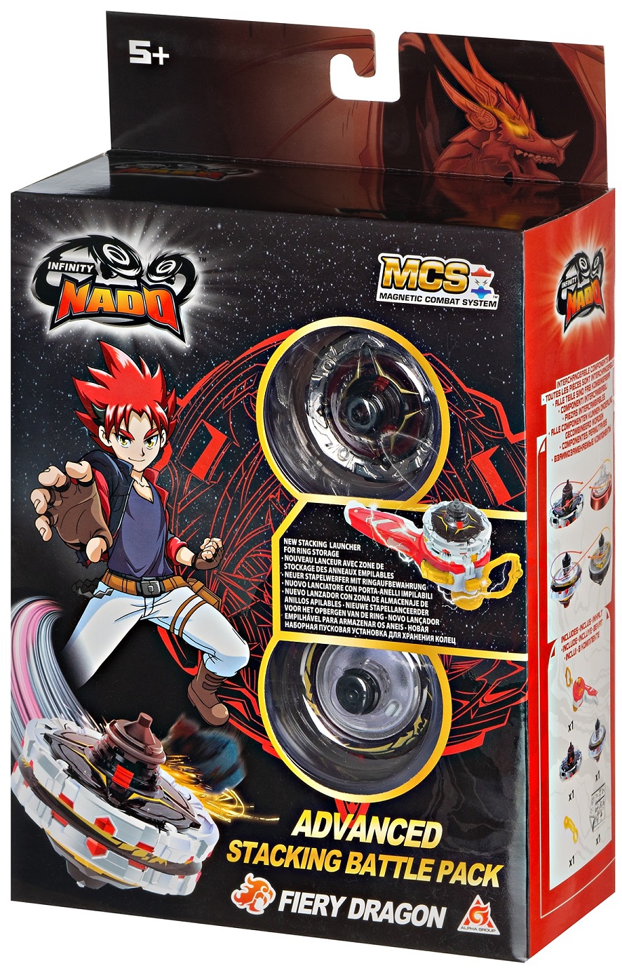 ᐉ Дзиґа AULDEY Infinity Nado V серія Advanced Edition Вогняний Дракон ...