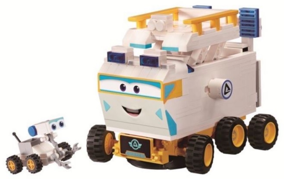 ᐉ Конструктор SUPER WINGS Small Blocks Buildable Vehicle Set Rover ...