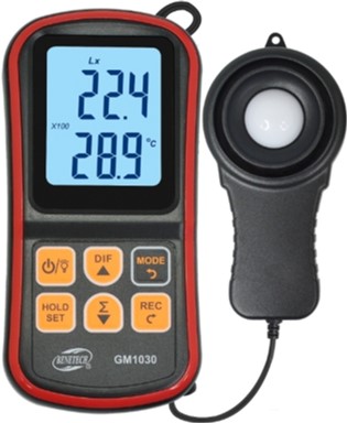 ᐉ Люксметр+ термометр, BENETECH GM1030C — купить в Киеве и Украине | Цена и отзывы в ELDORADO