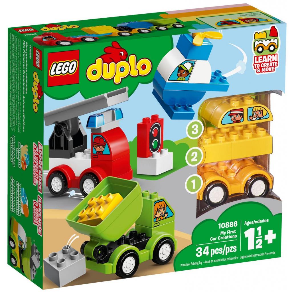 ᐉ Конструктор LEGO DUPLO Мої перші машинки 34 деталі (10886) — купити в ...