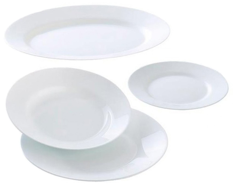 ᐉ Сервіз LUMINARC ESSENCE WHITE 19 пр (N1190) — купити в Києві і ...