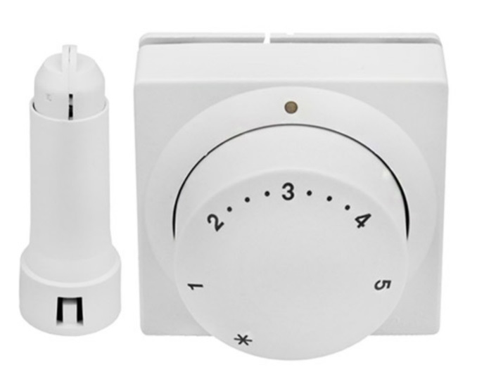 ᐉ Терморегулятор DANFOSS 5065 підключення RA White (013G5065) — купити ...