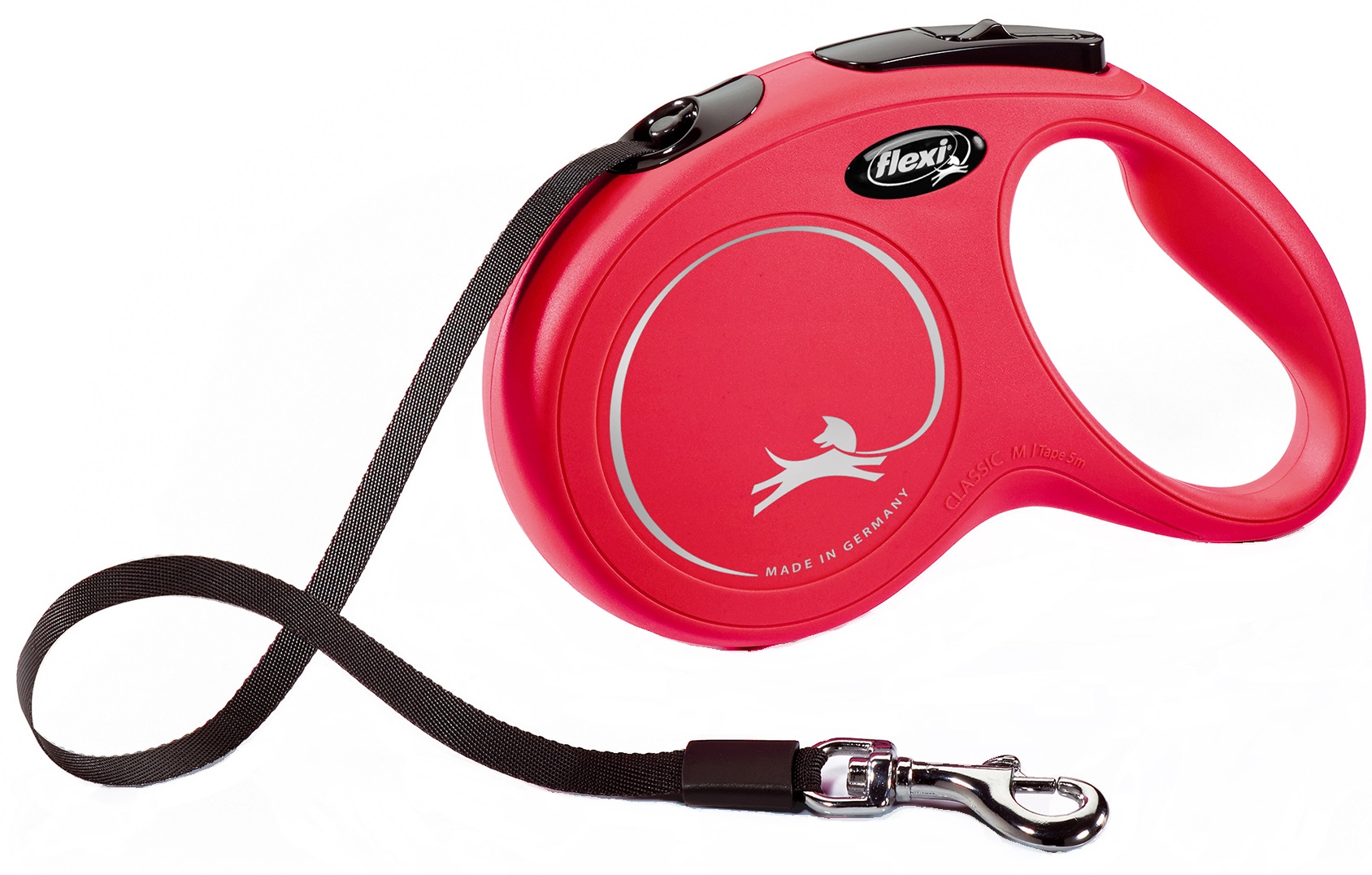 ᐉ Поводок-рулетка FLEXI New Classic М 5 м Red (11713 RED FLEXI ...